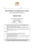 General Maths Unit 3 and 4 - Grade: 12 - Victorian Certificate of ...