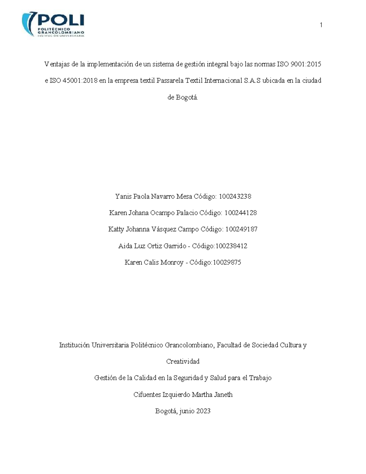 Ventajas de Implementar ISO 9001:2015 e ISO 45001:2018 en PYMES ...