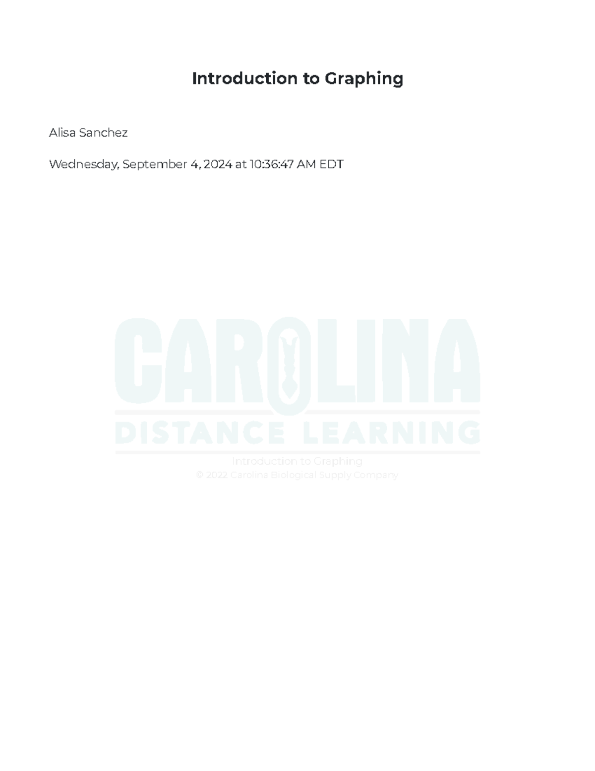 Graphing Assignment - Lab Work: Analyzing Plant Growth Data - Studocu