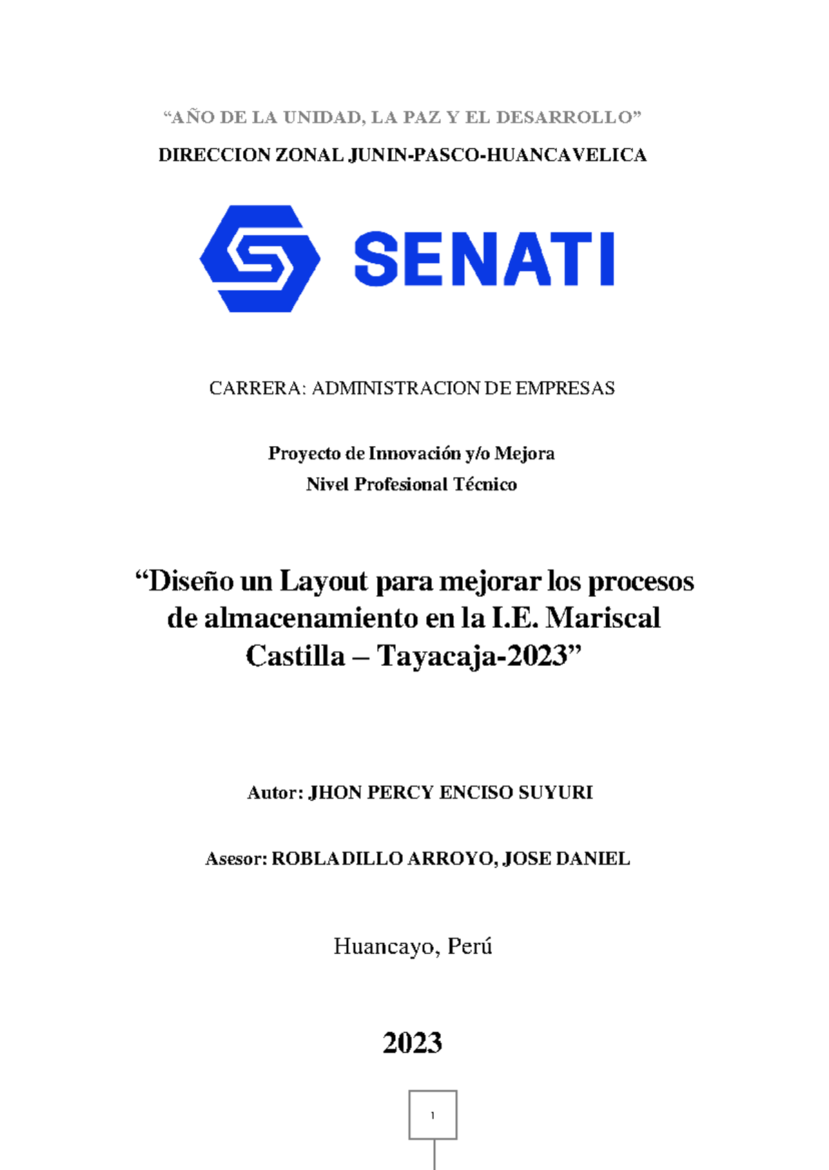 Guía para Diseño de Layout en Proyecto Técnico - AEP 2023 - Studocu