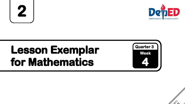 LE Math2 Q3 Week 4: Lesson Exemplar on Multiplication Techniques - Studocu