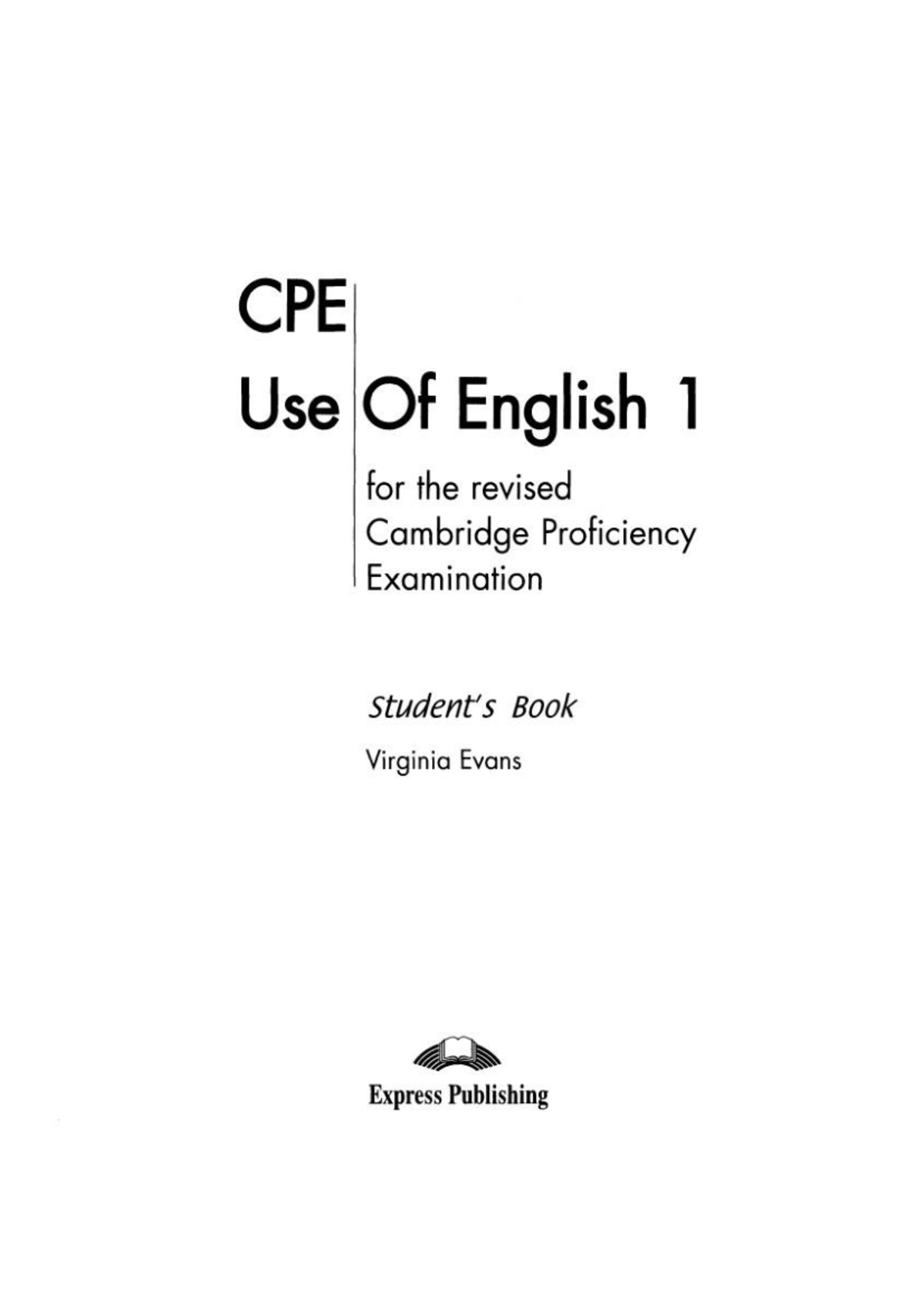 CPE Use of English 1: Comprehensive Study Guide for Proficiency Exam ...
