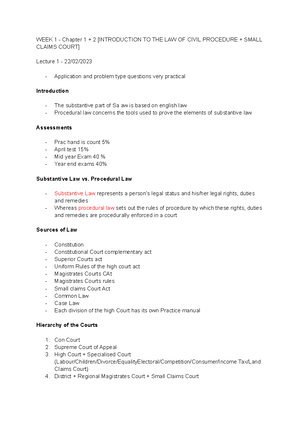 magistrate's court jurisdiction textbook - Textbook chapter 6 ...