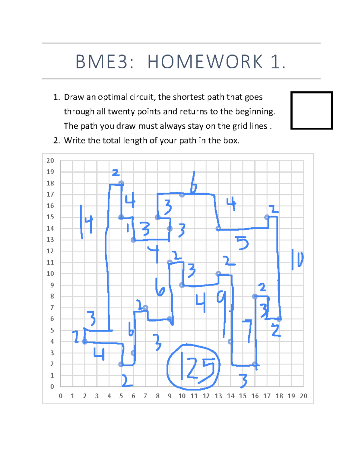 BME3-Homework 1 - First assignment - BME 3 - BME3: HOMEWORK 1. 1. Draw ...