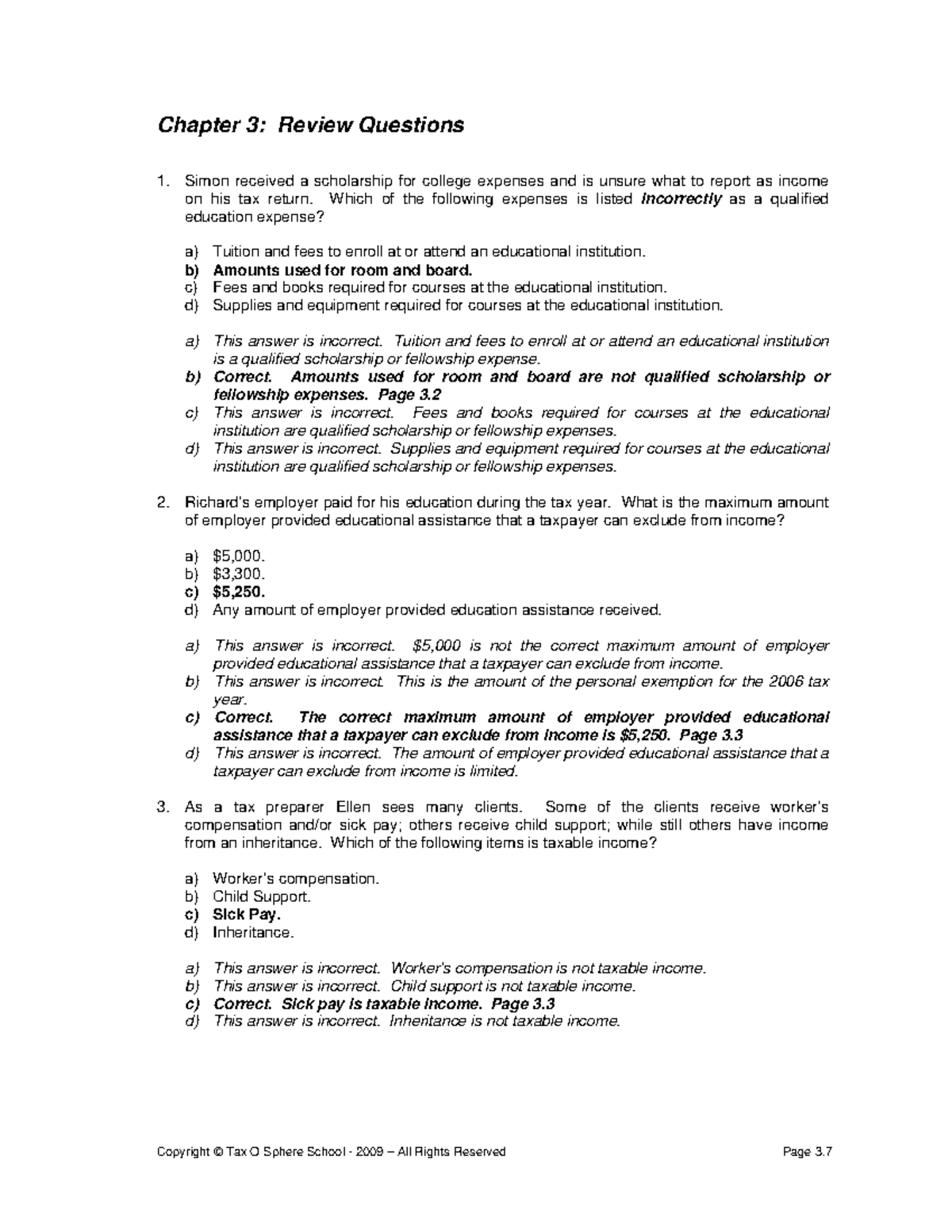 Basic Chapter 3 - Review Questions with Answers - Chapter 3: Review ...