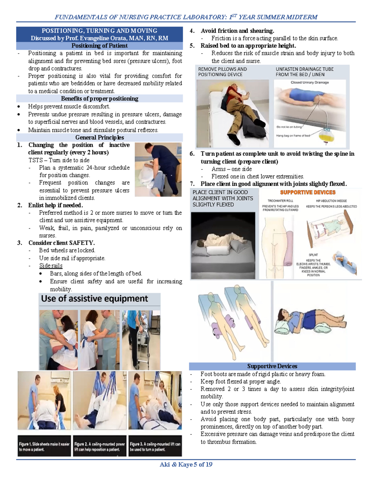 Proper Patient Positioning in Nursing: Benefits & Techniques (NUR 101 ...
