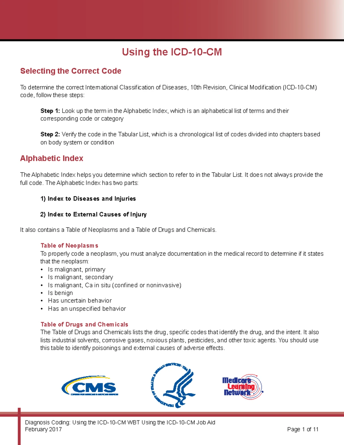 HIM 301 - Coding Assignment 3: ICD-10-CM Code Answers - Studocu