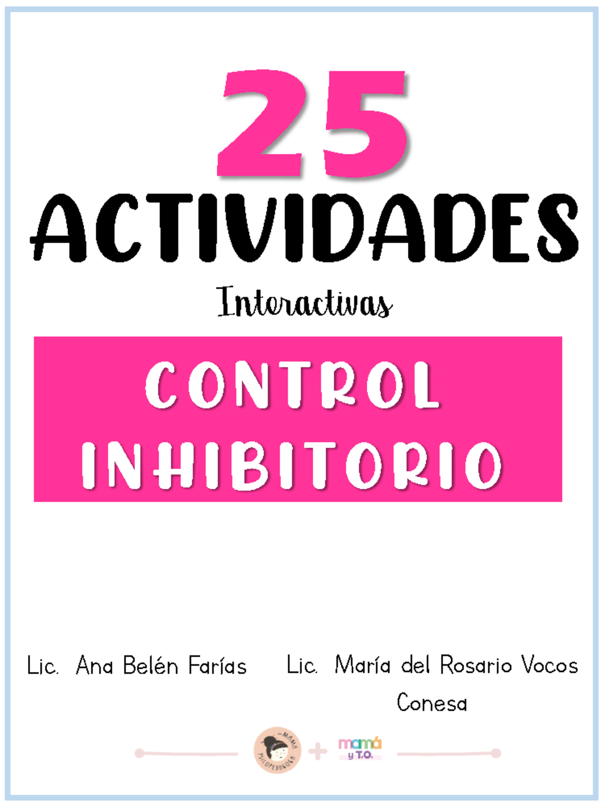 Actividades Interactivas de Control Inhibitorio - 25 Ejercicios - Studocu