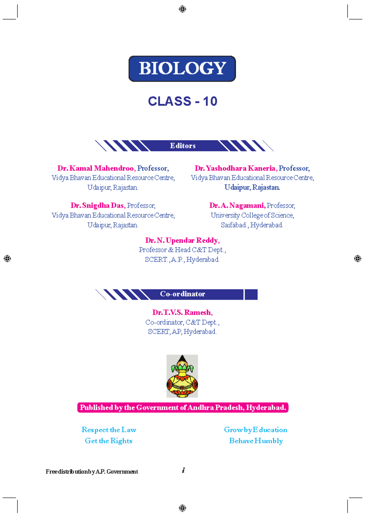 AP Class 10 Biology Textbook - Educational Resource by Government of ...