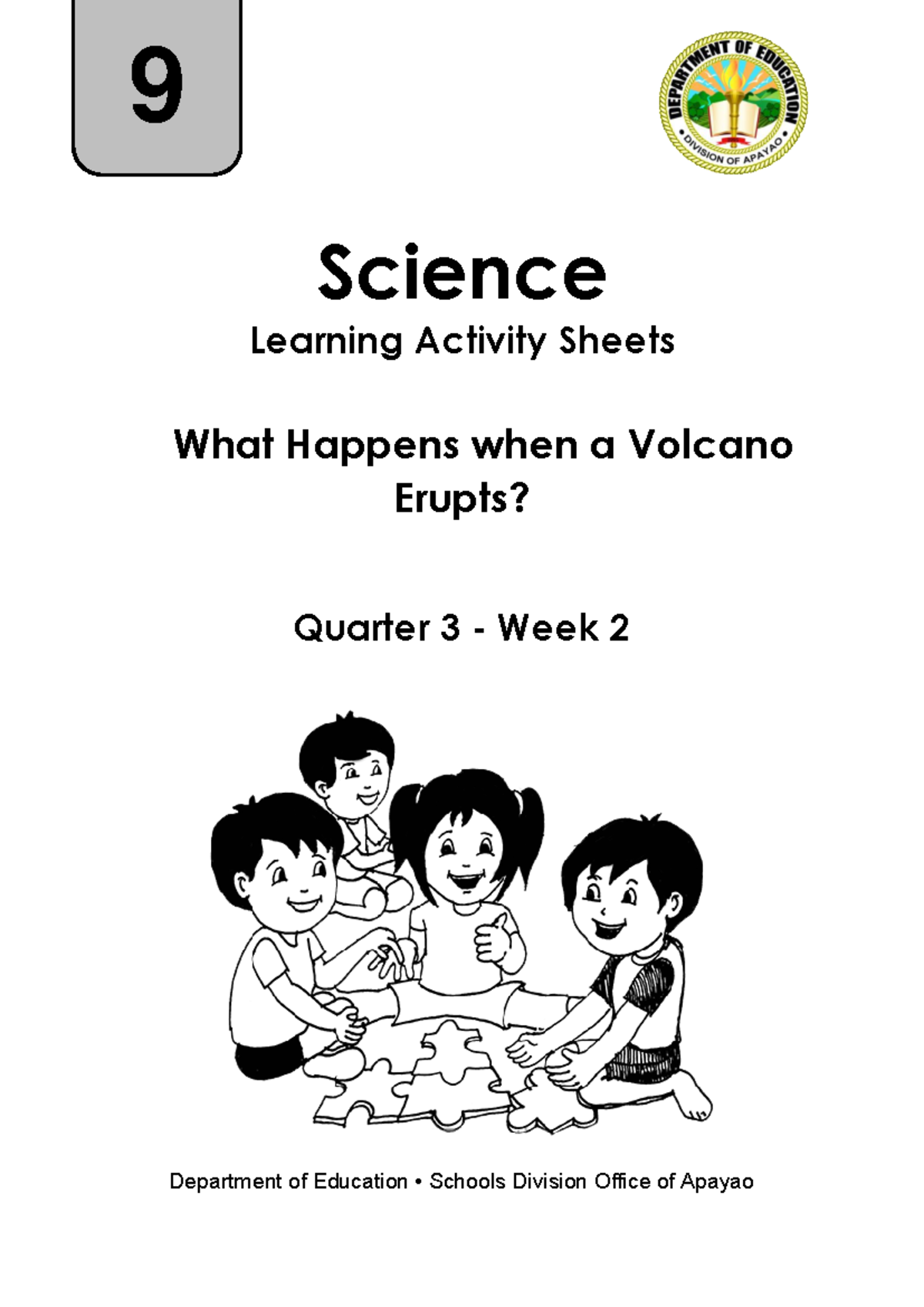 Sci9 q3 las w2 What-Happens-when-a-Volcano-Erupts-ok - 9 Science ...
