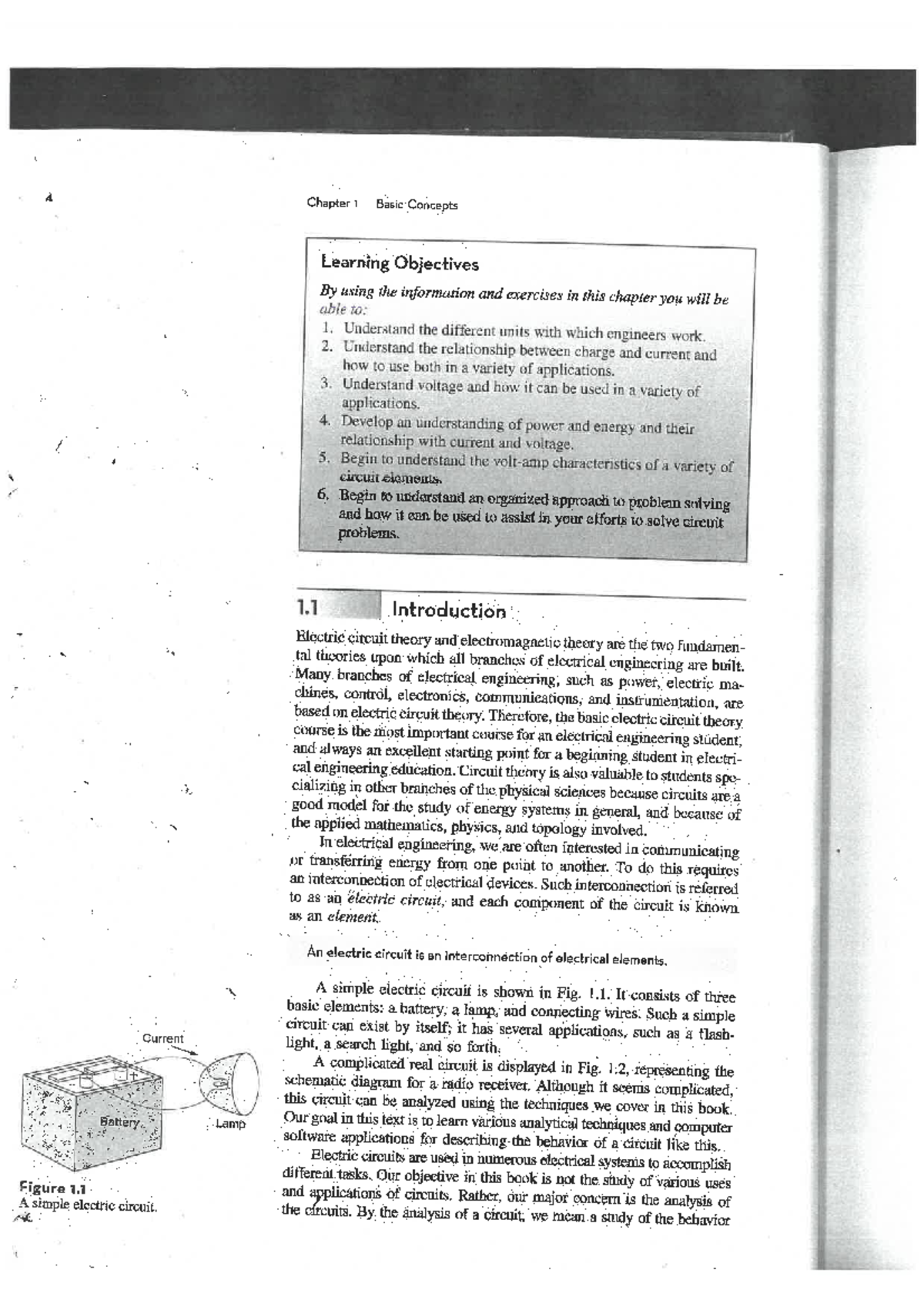 Chapter 1: Basic Concepts in Electric Circuit Theory - Studocu