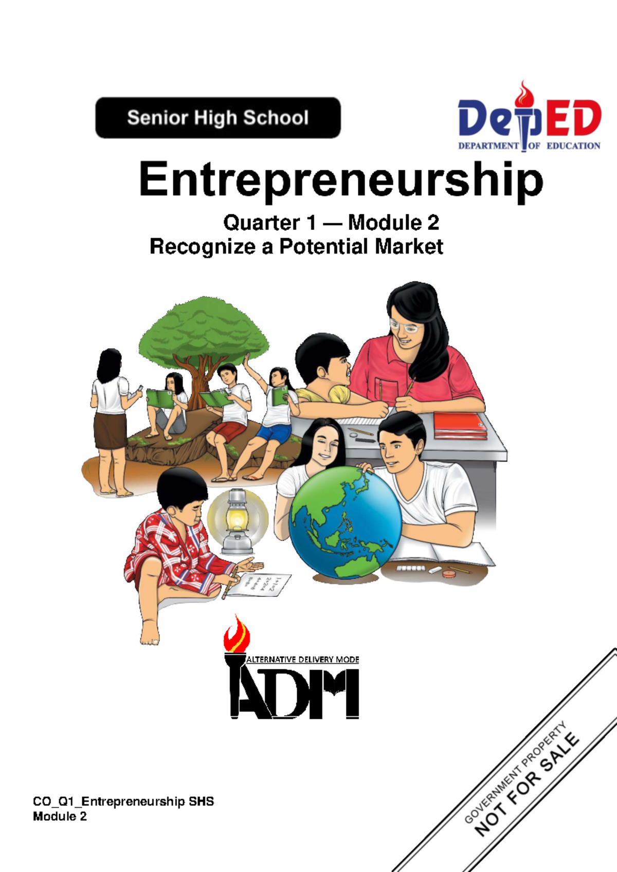 Entrep 12 Q1 M2: Recognizing a Potential Market in Entrepreneurship ...