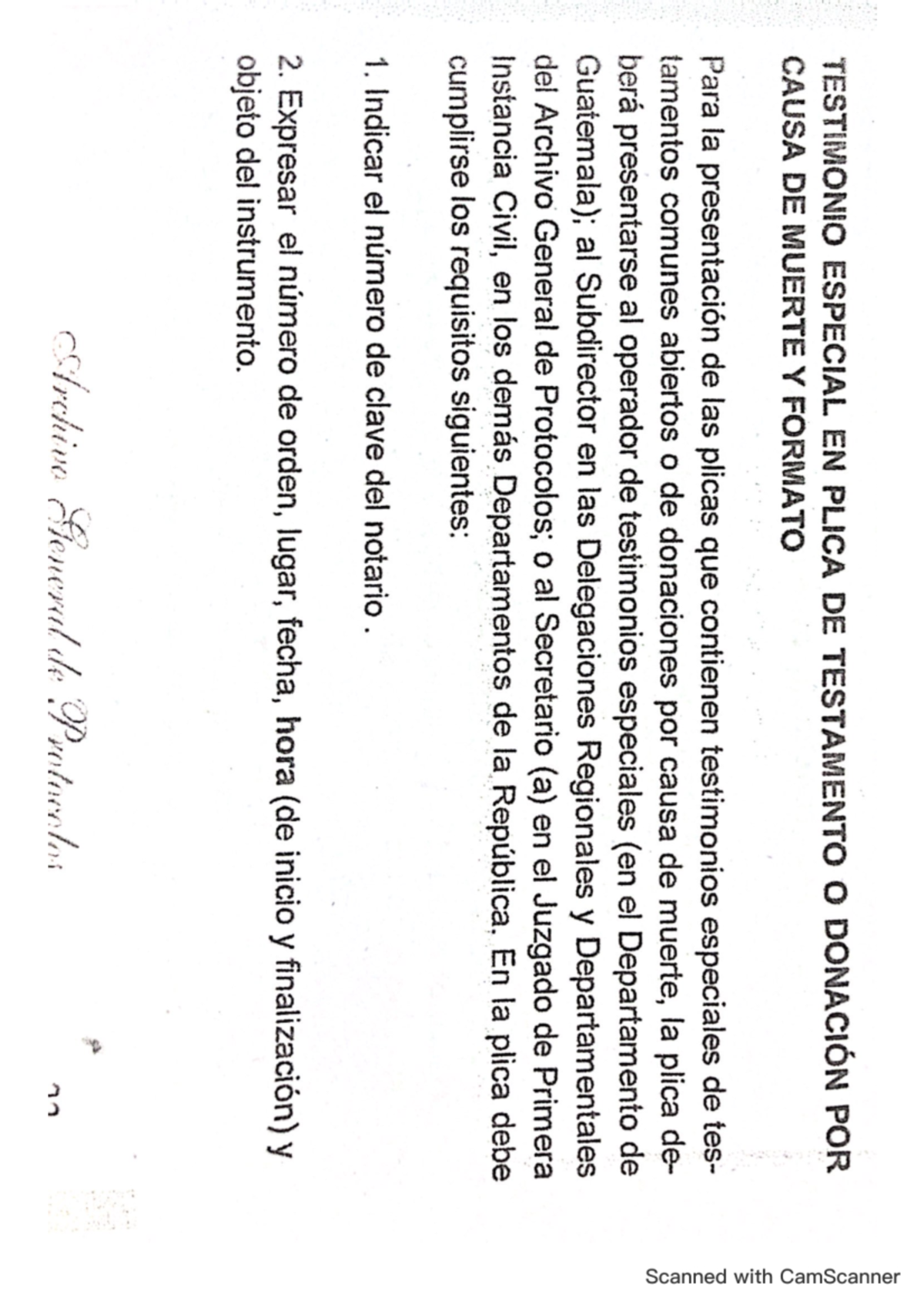 Testimonio Especial en Plica: Requisitos y Formato Legal - Studocu