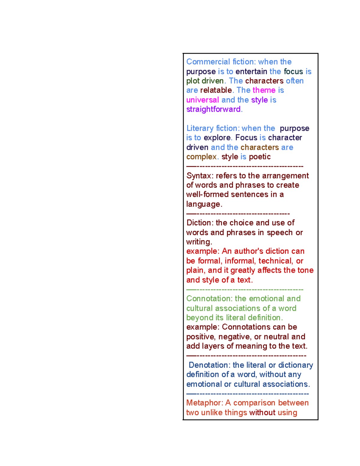 English 3 Module 1: Exploring Fiction and Literary Elements - Studocu