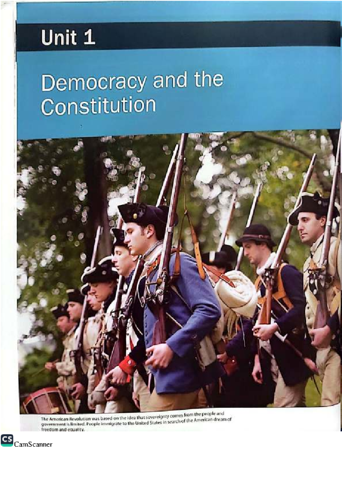 AP US Government Unit 1: Democracy, Constitution, and Rights - Studocu