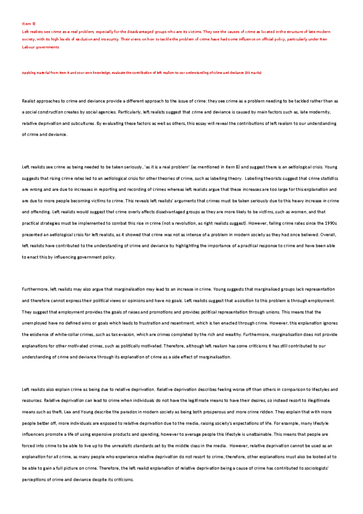 Working Class Media Representations: Analysis and Perspectives Essay - Studocu