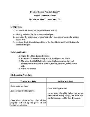 Detailed-Lesson-Plan Valuing - SCHOOL Bicol State College of Applied ...