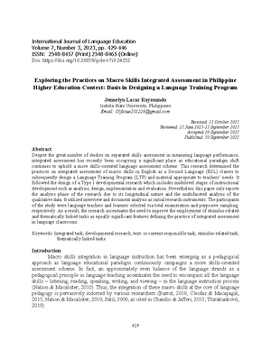 Criteria FOR Judging OF BEST MUSE - CRITERIA FOR JUDGING OF BEST MUSE ...