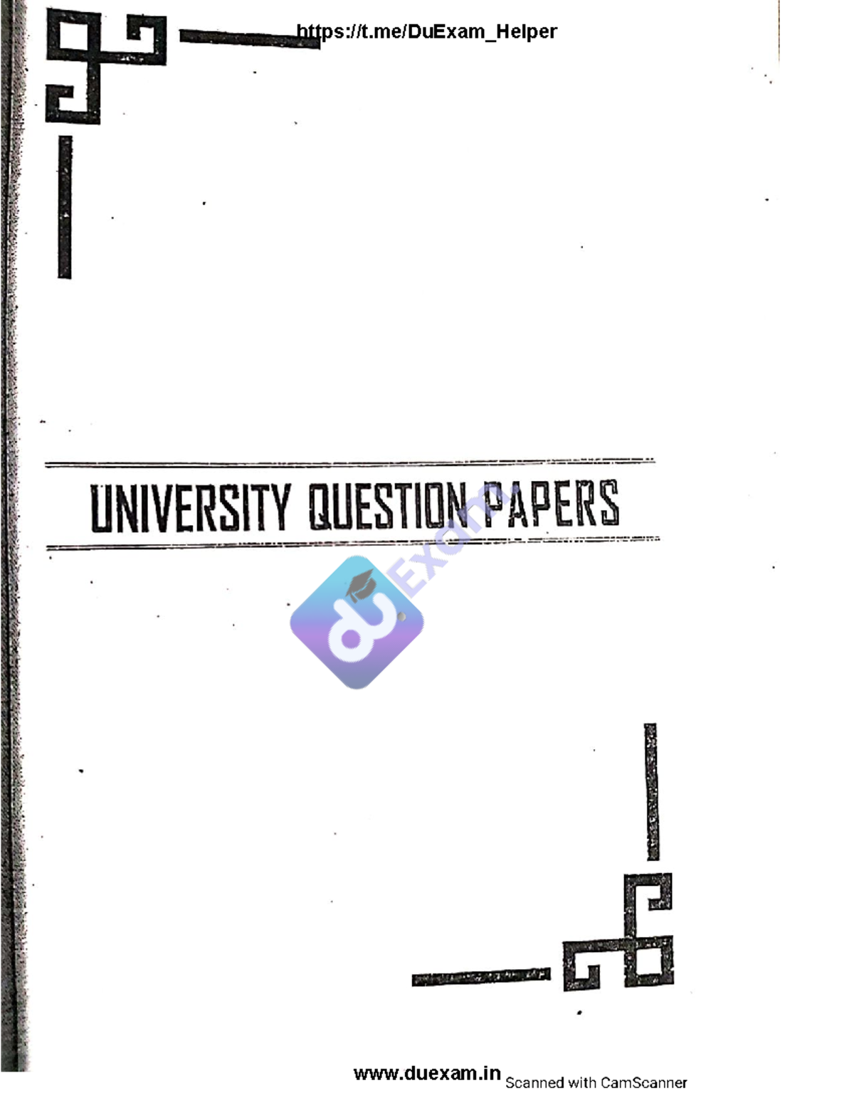 Business law Shiv Das watermark removed - UNIVERSITY QUESTION PAPERS ...