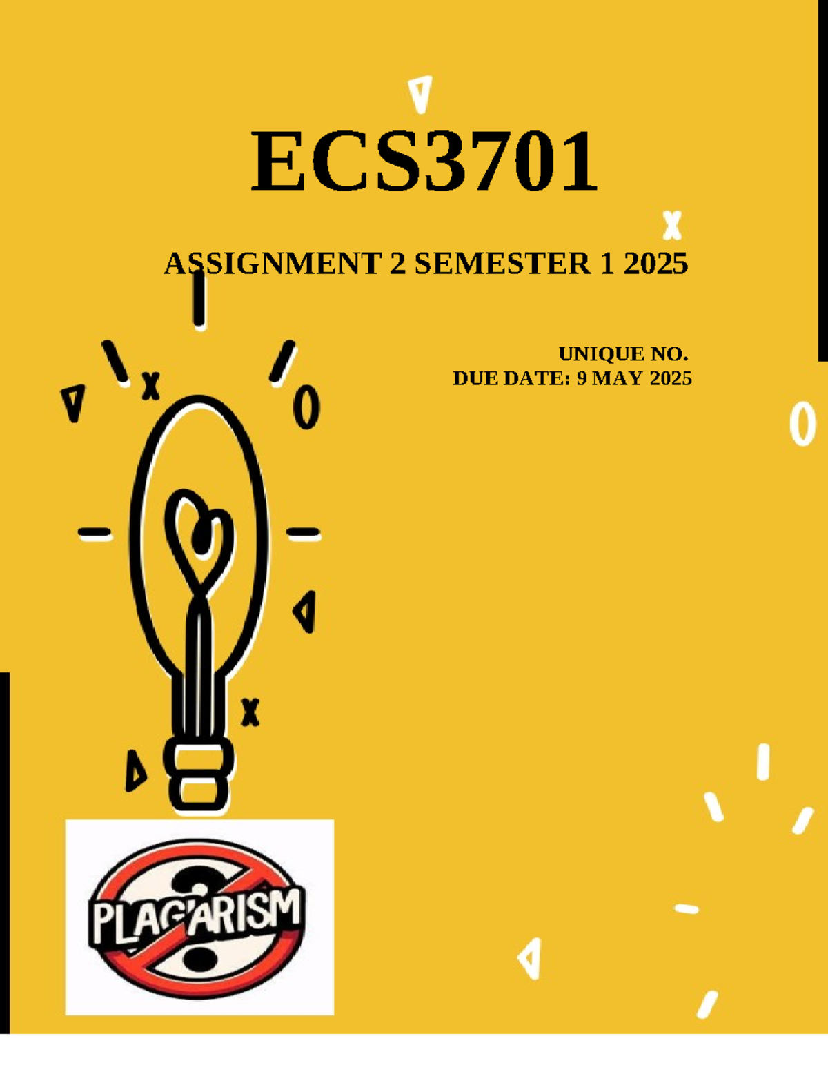 ECS3701 Assignment 2: Monetary Policy Effects & Nominal Anchors - Studocu
