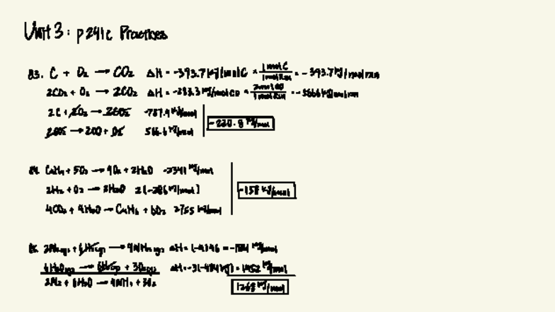 Unit 3 P241c - Practice Problems and Solutions - Studocu