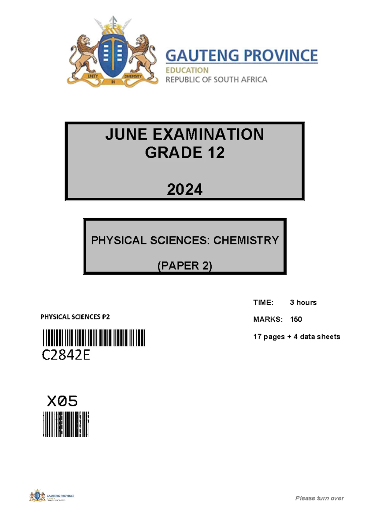 Gr 12 Physical Sciences P1 Memo: Marking Guidelines for June Exam 2025 - Studocu