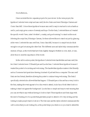 GRA 205 Module Two Discussion Poster 1 car wash - GRA-205 - Central ...