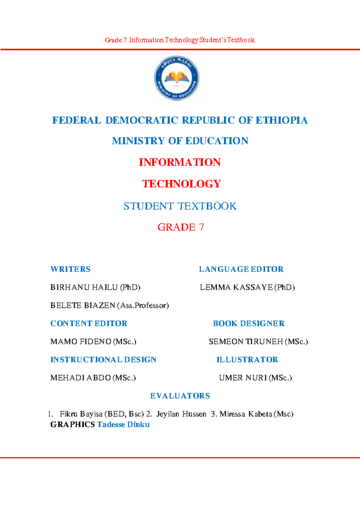 Grade 7 ICT Textbook: Essential Concepts and Skills in Information ...