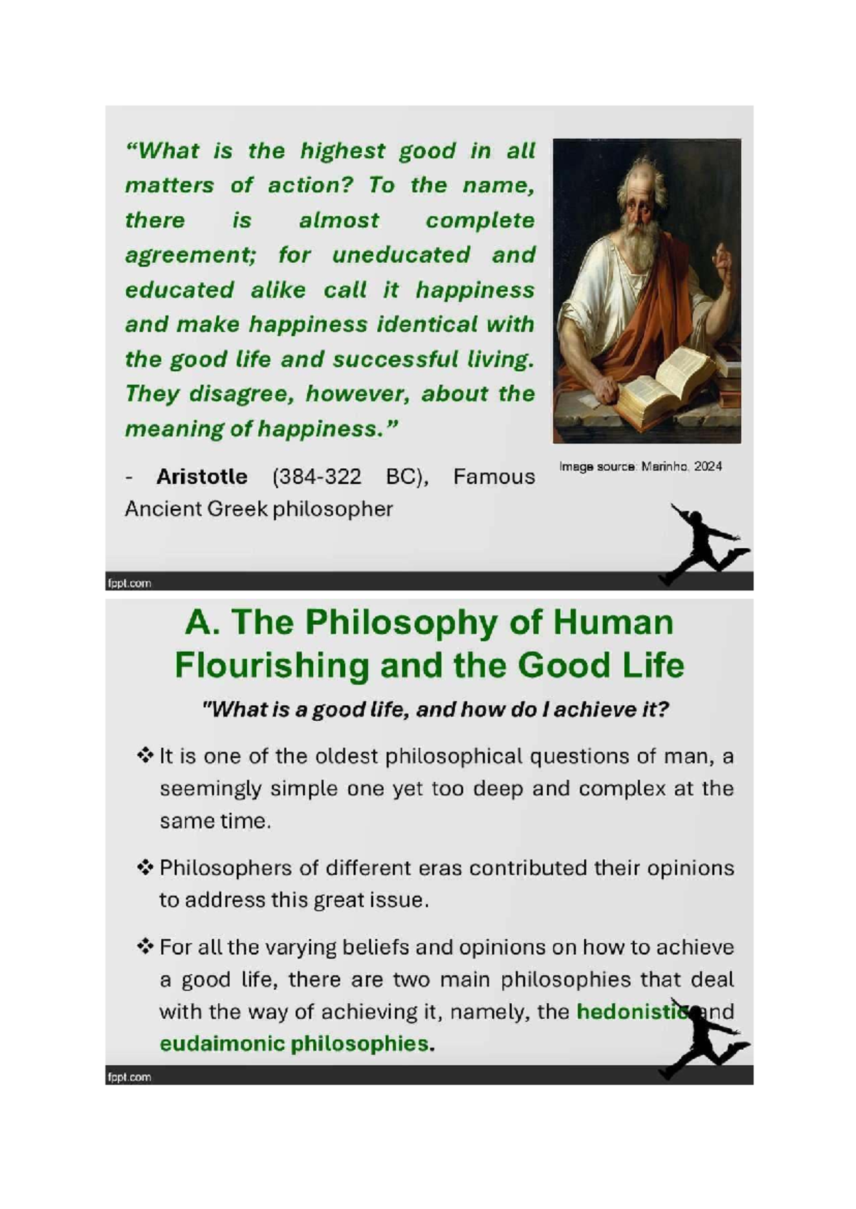 G Eethic - Notes on Philosophy: The Pursuit of the Good Life - Studocu