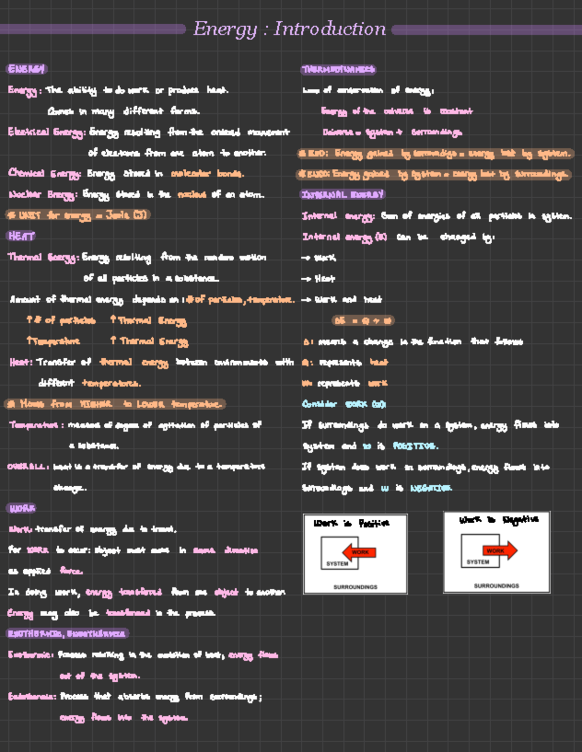 Energy Thermodynamics Lecture Notes Set 14 - Studocu