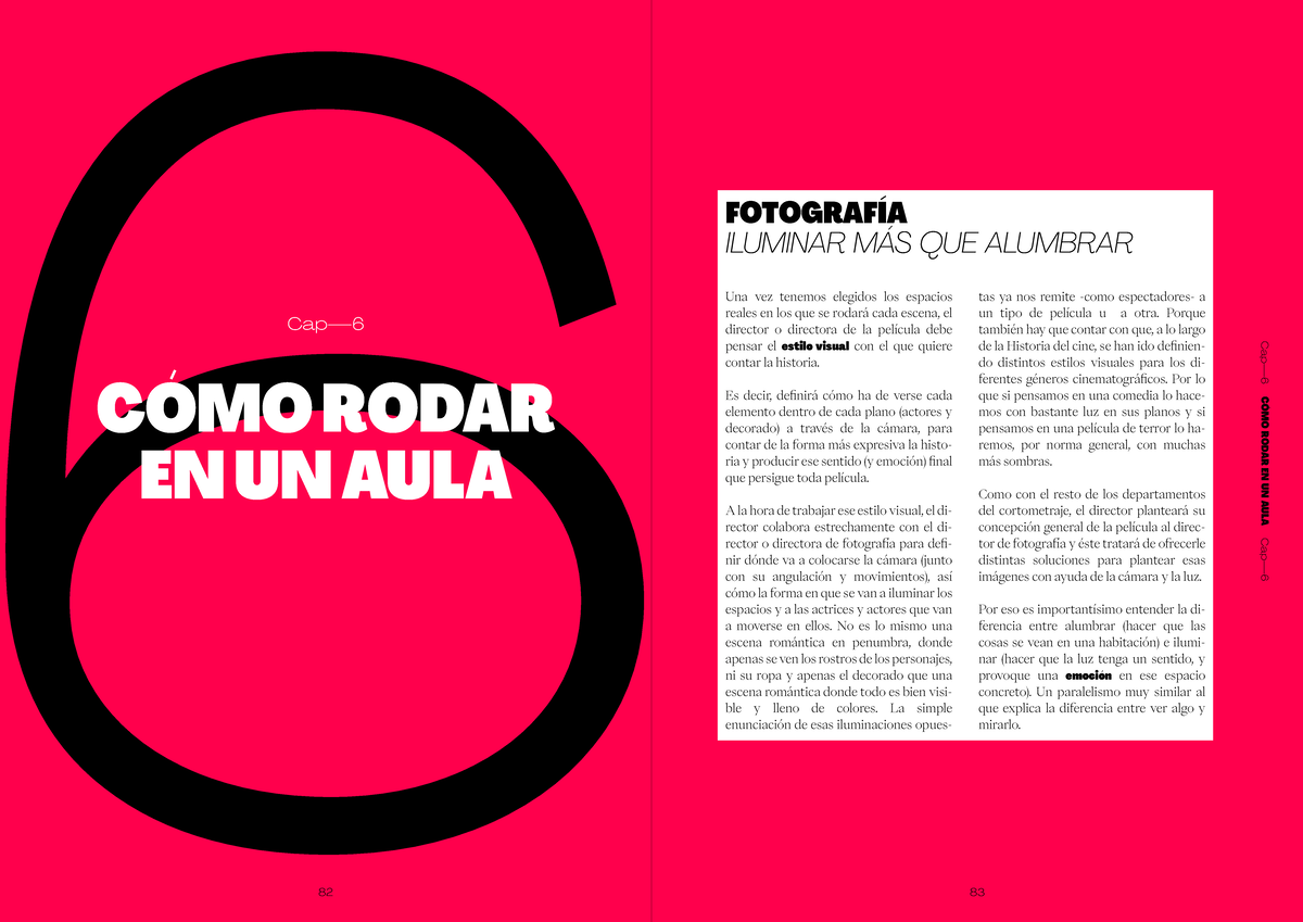 Capítulo 6: Cómo Rodar en el Aula - Técnicas de Fotografía e ...