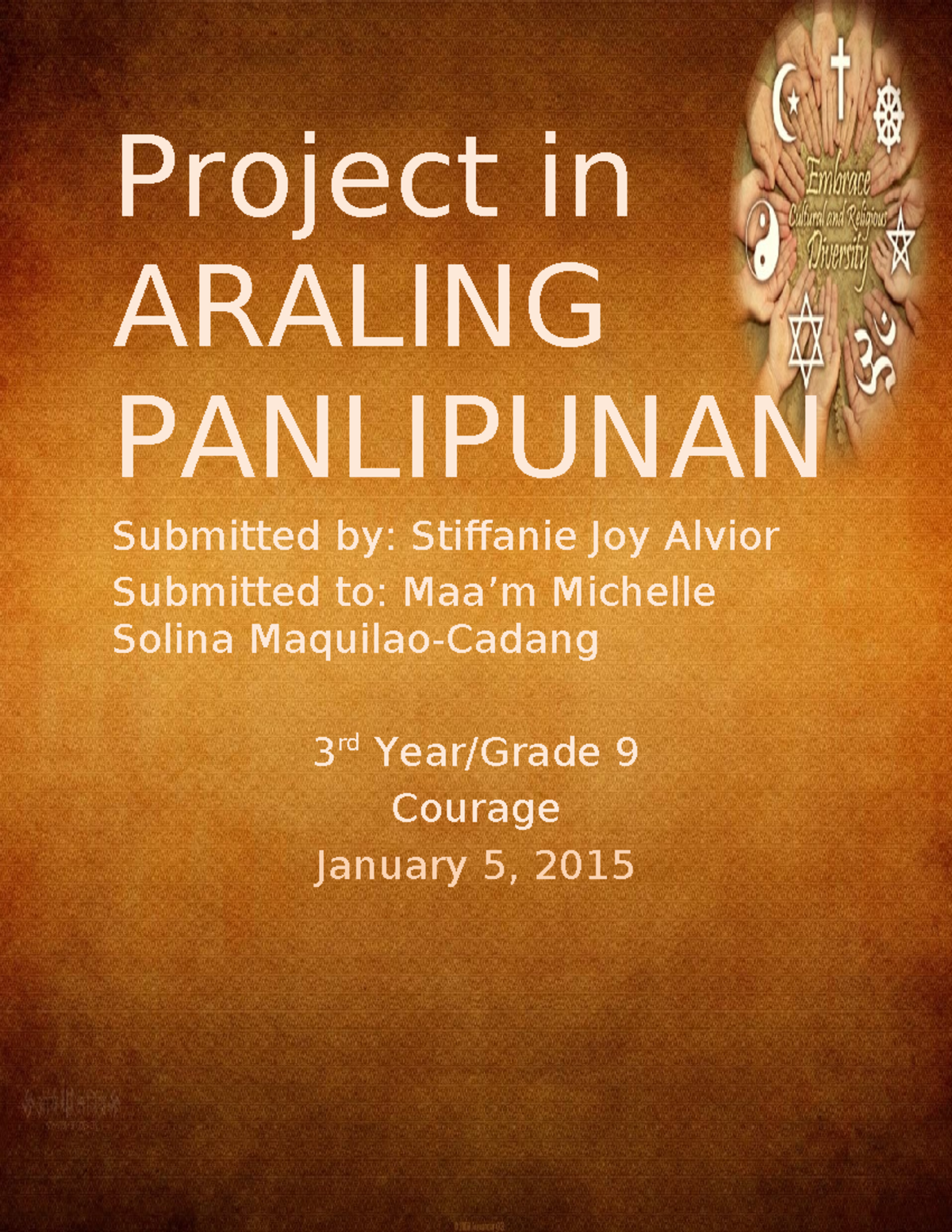 AP Project 2015: Exploring 10 Major Religions and Their Practices - Studocu