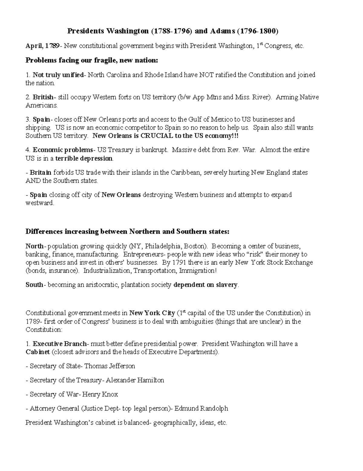 Hamilton vs. Jefferson: Economic Policies & Political Parties (US ...