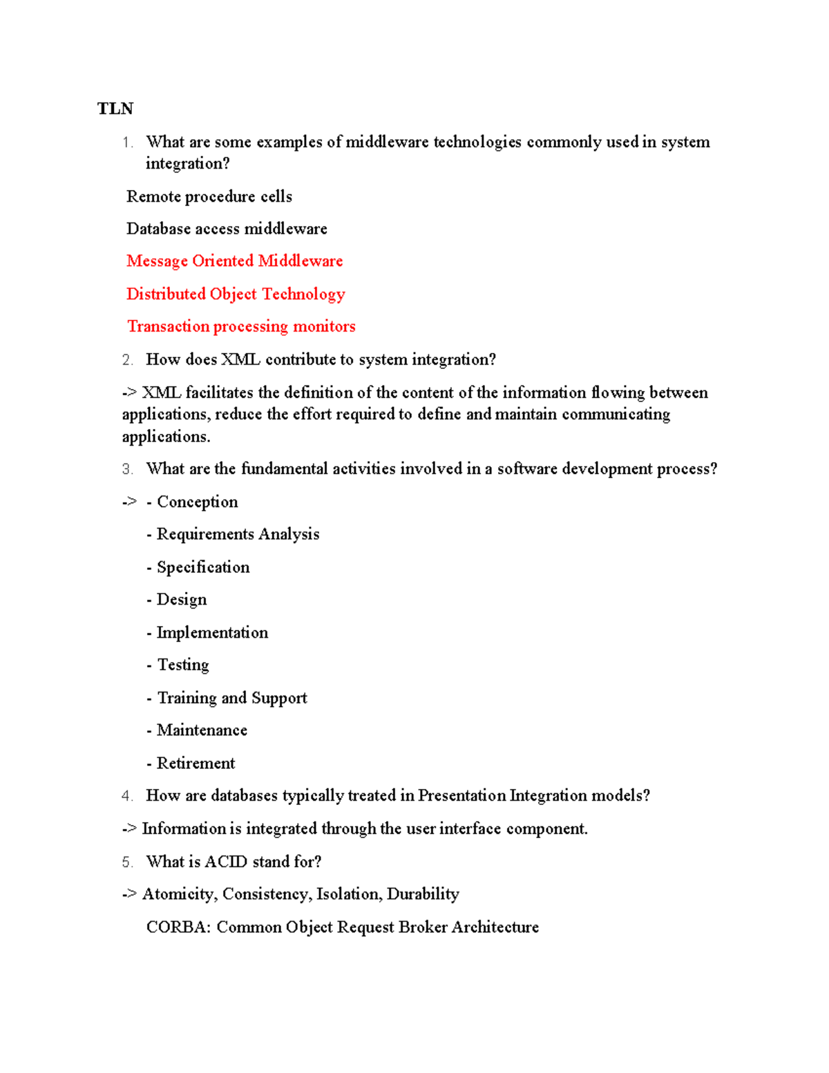 Integration TLN TL - ft7tyuyf7d - TLN 1. What are some examples of ...
