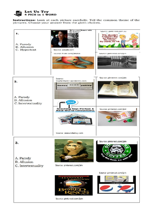 Q4-English-10 Module-4 - 10 English Quarter 4 – Module 4: Observing ...