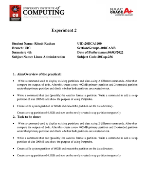 AWSN Assignment-1 - assignment - CGC- College of Engineering, Landran ...