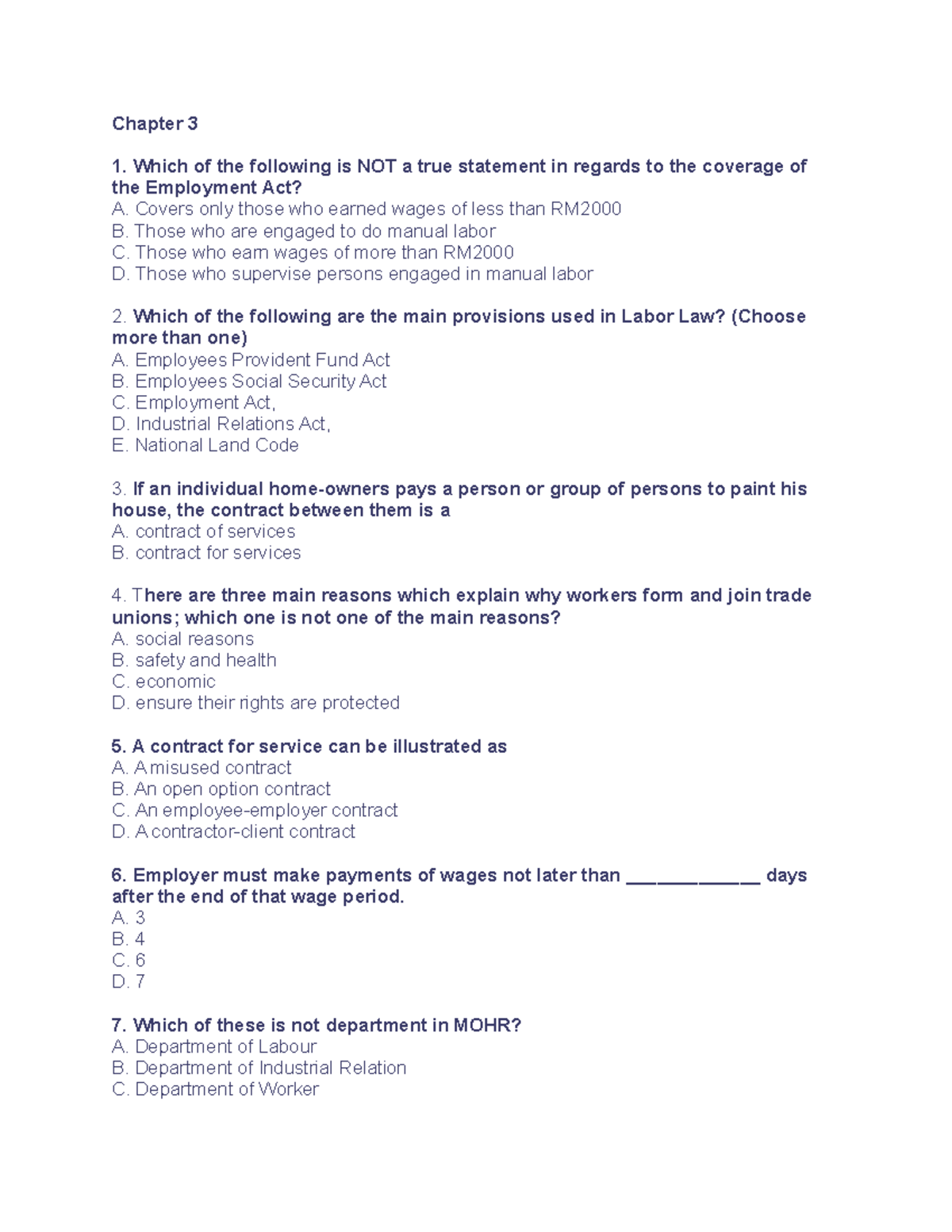 Chapter 3 Tutorial - Assignments - Financial Management - Studocu