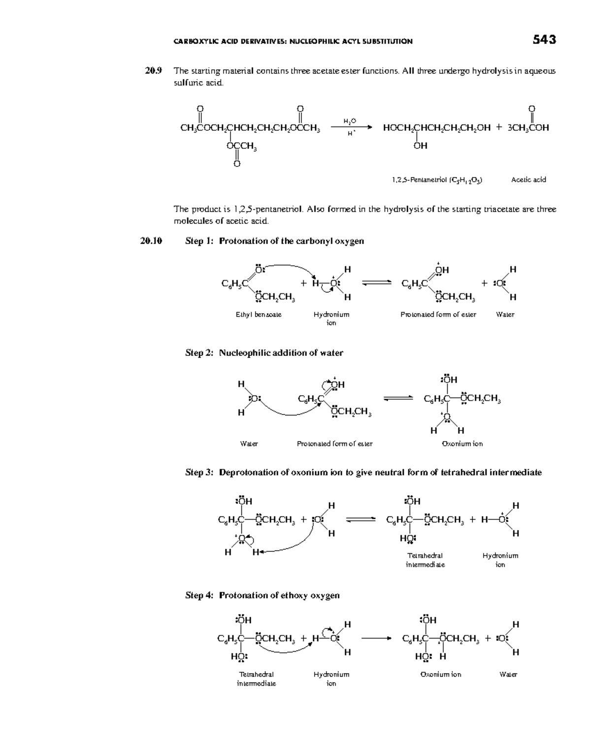 543 Organic Chemistry: Carboxylic Acid Derivatives & Nucleophilic Acyl ...