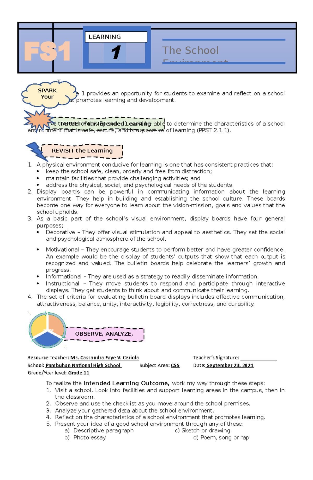 Field-Study-1-Learning .Episode 1