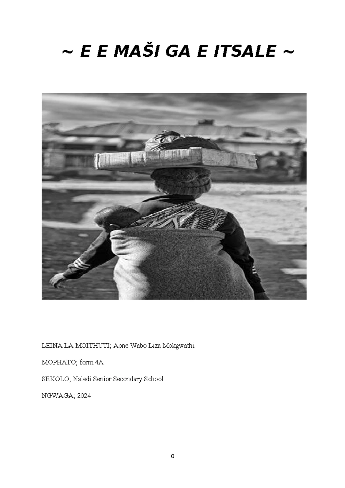 BEC 2025 Setswana Paper 1 Specimen Exam - Studocu