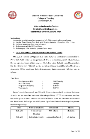 Impaired Comfort NCP - Nursing Care Plan ASSESSMENT NURSING DIAGNOSIS ...