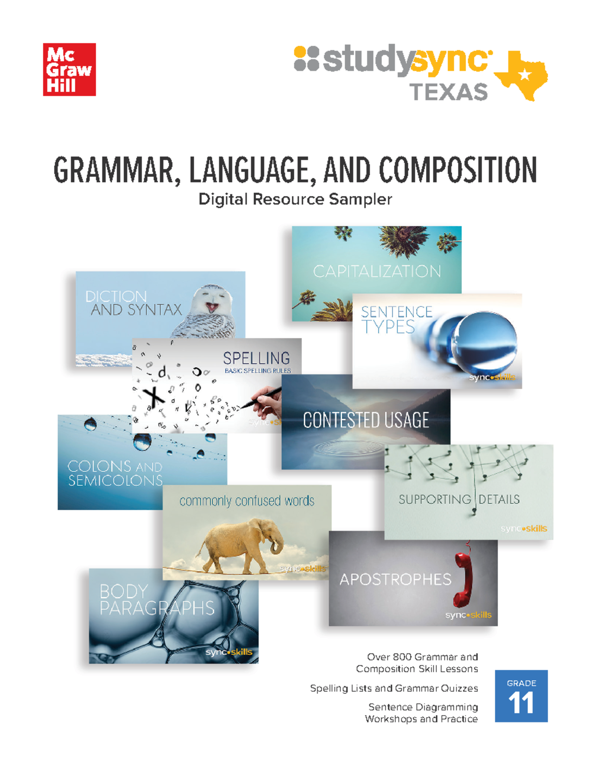 Grammar and Language Workbook Sampler for Grade 11 (TX) - Studocu