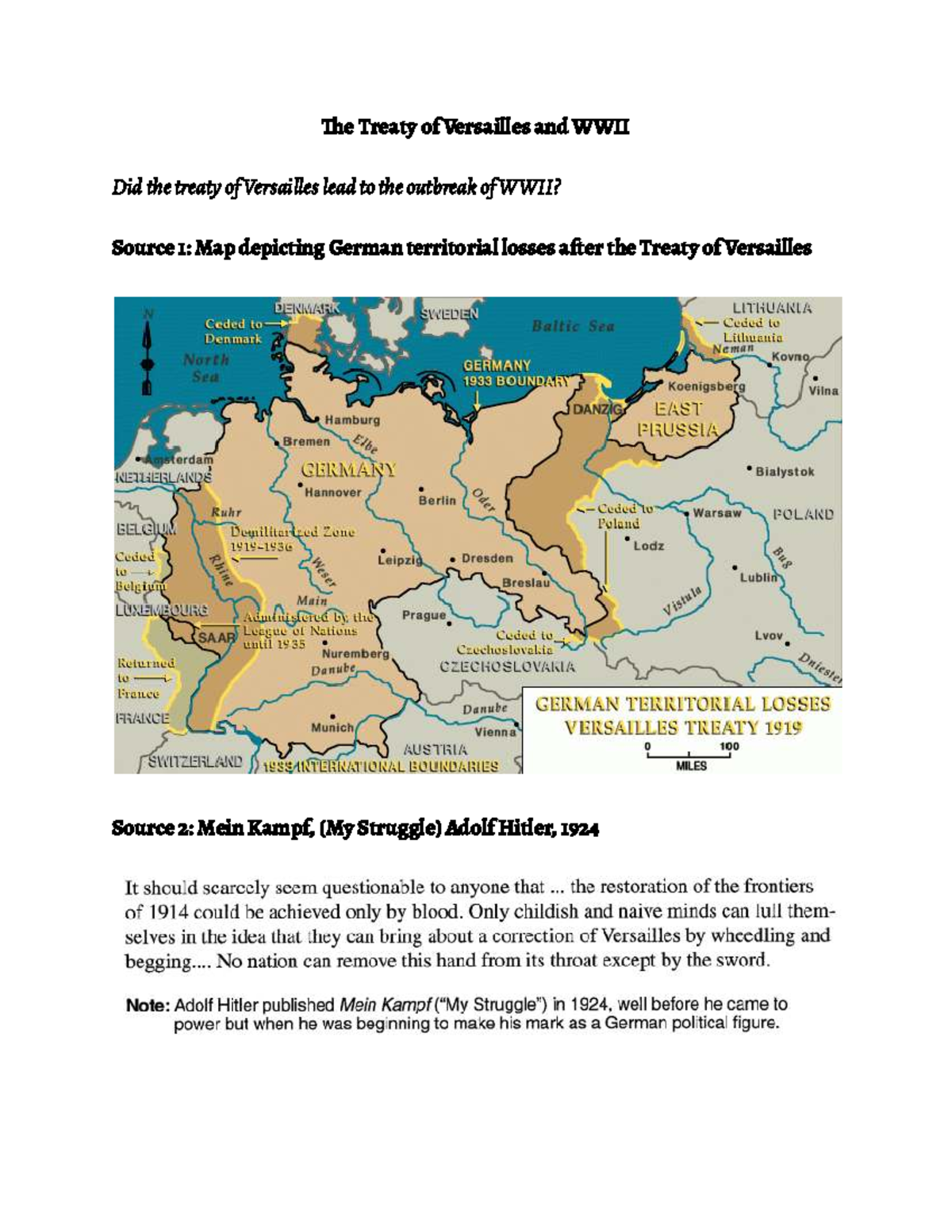 The Impact of the Treaty of Versailles on WWII: Analysis and Insights ...