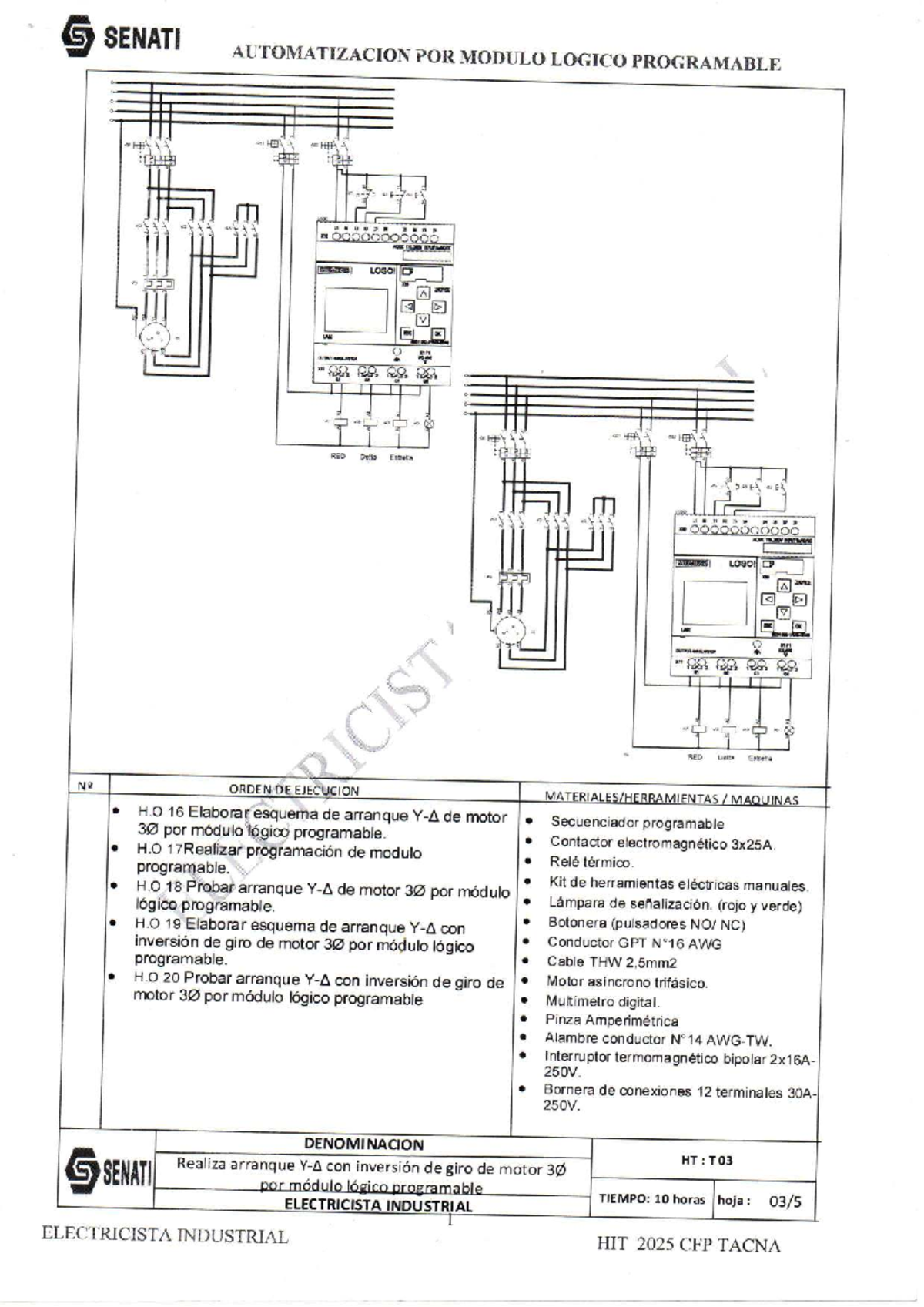 Automatización por Módulo Lógico Programable - Electricista Industrial ...