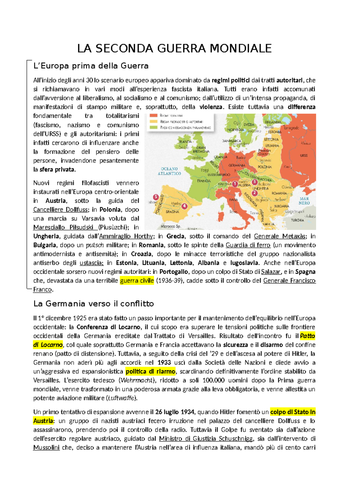LA SECONDA GUERRA MONDIALE: DALL'ASCESA DEL FASCISMO ALLA VITTORIA ...