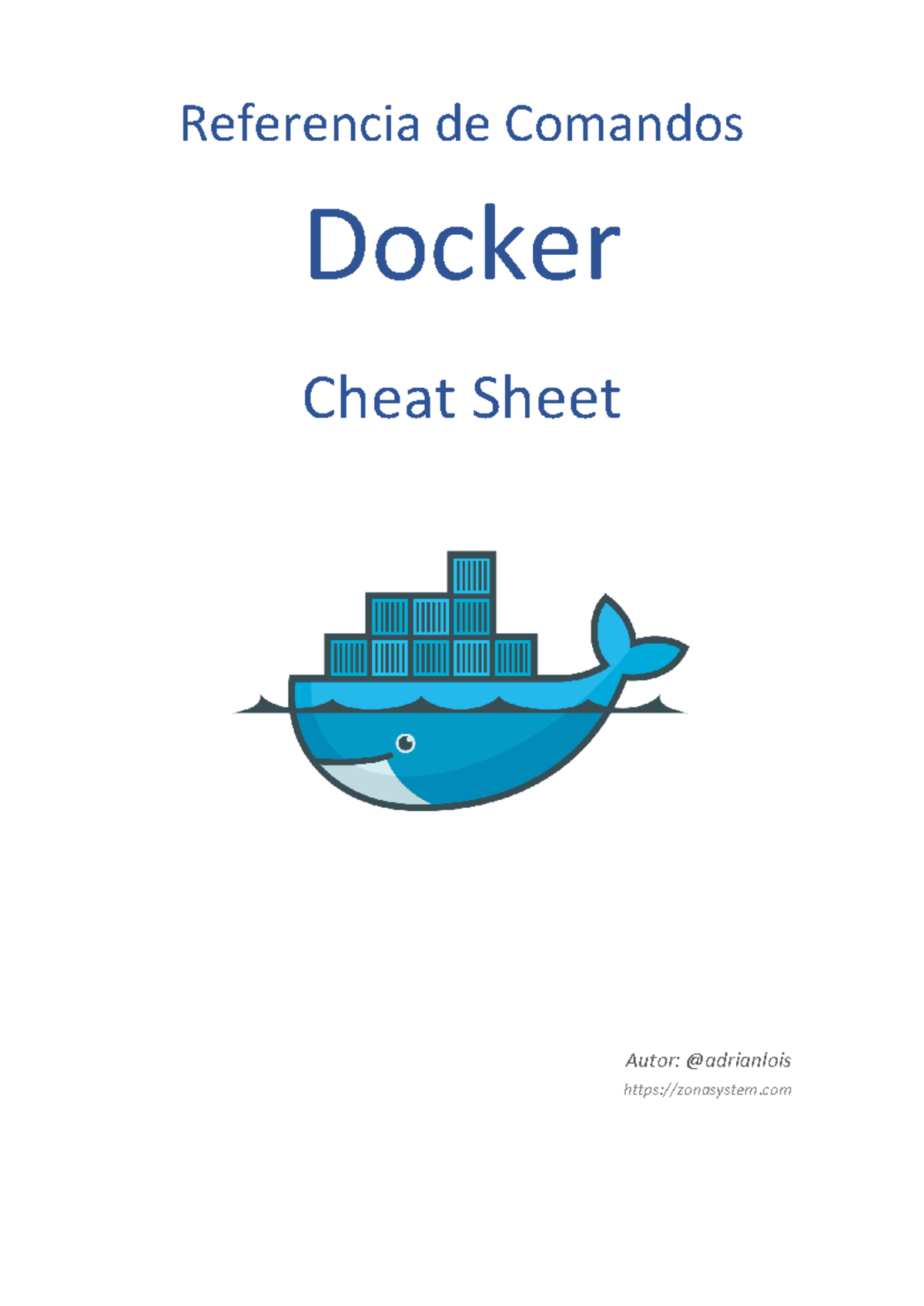 Docker Cheat Sheet: Referencia de Comandos y Operaciones - Studocu