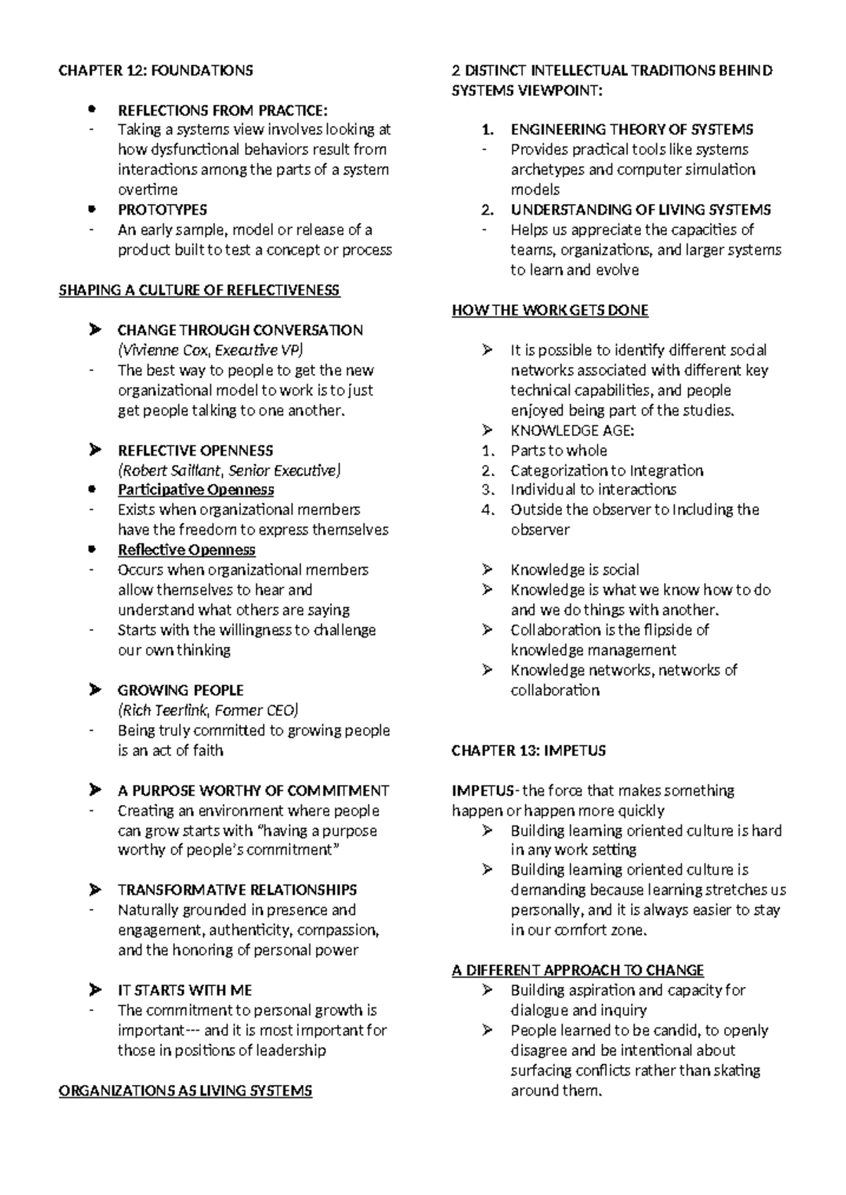 BME Chapter Notes: Foundational Concepts and Practice Insights - Studocu