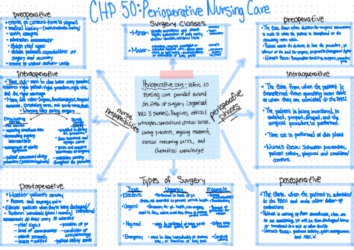 Preoperative CHP 50: Perioperative Nursing Care and Patient Safety ...