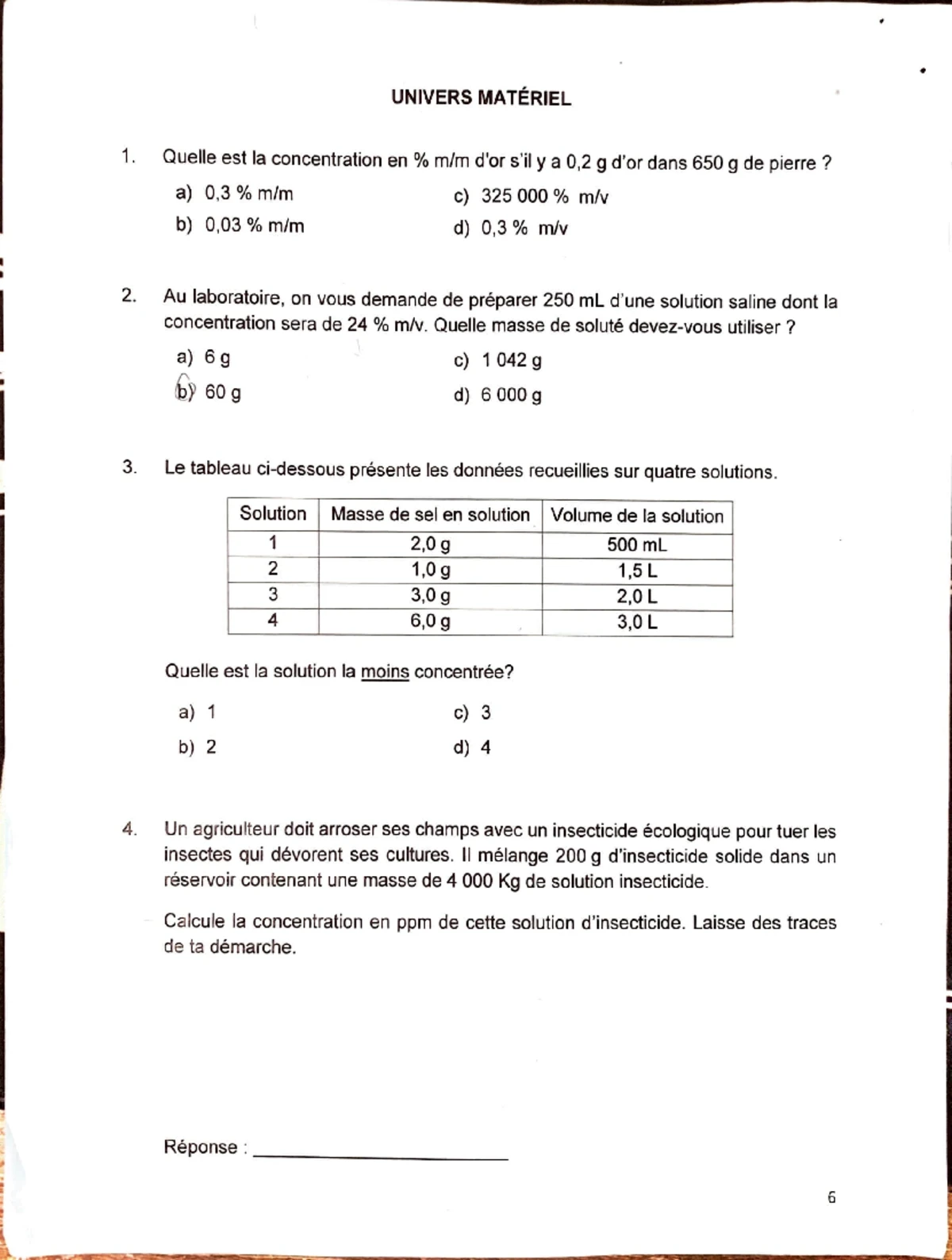 Document de révision 3 sec - Révision d'études secondaires Sciences et ...
