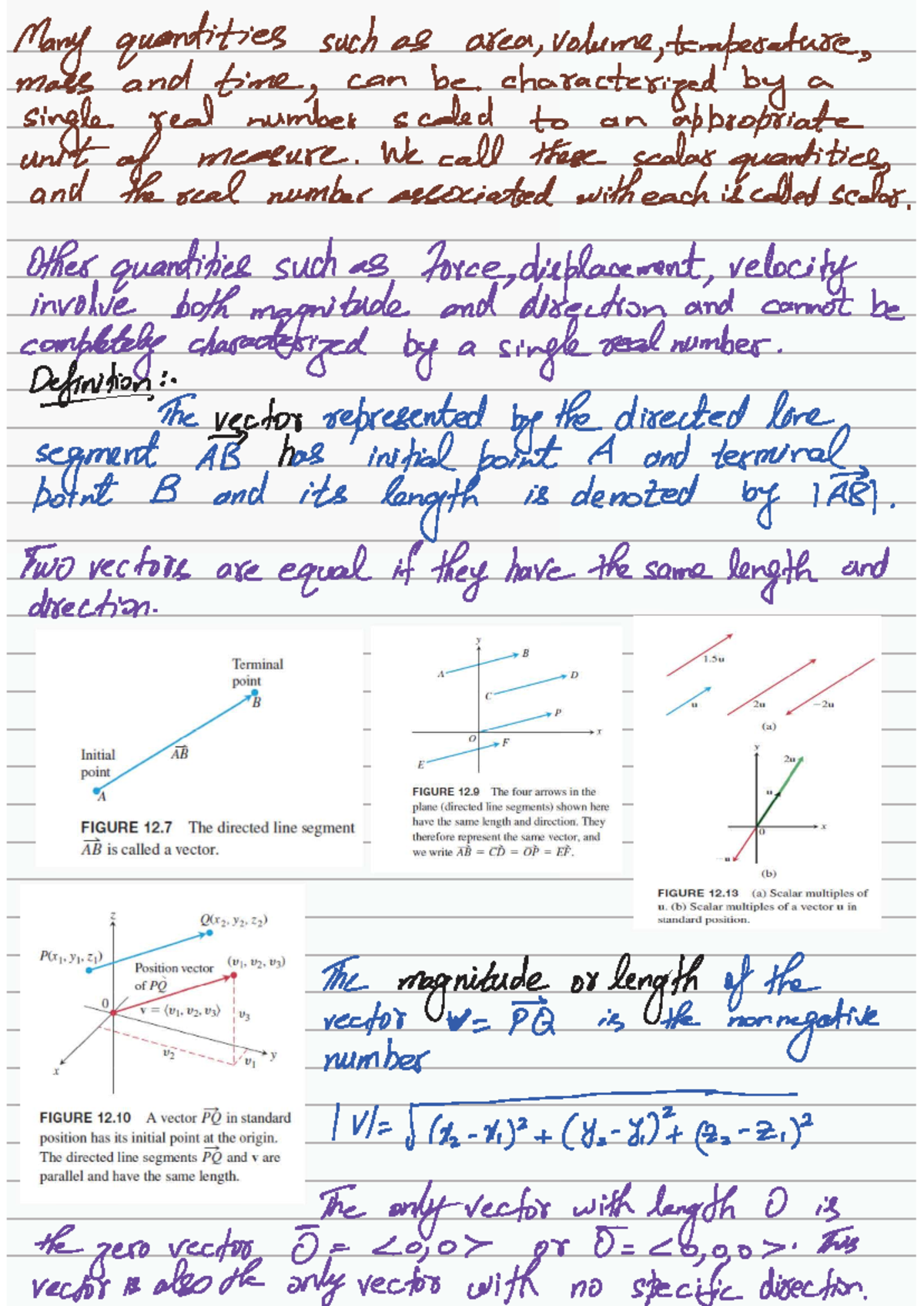 Vectors 1: Understanding Scalar and Vector Quantities - Studocu